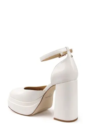 CANDIE'S Topanga Ankle Strap Platform Pump - Ofwfx