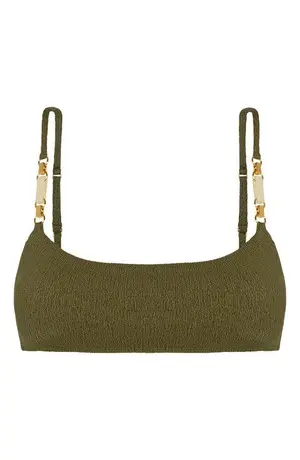 VIX PAULA HERMANNY Janet Louise Scoop Neck Bikini Top