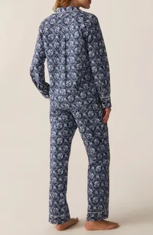 PETITE PLUME Cotton Poplin Pajama Set