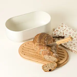 UNCOMMON GOODS Store & Serve 4-in-1 Bread Box La Brigade De Buyer Inc - Multi