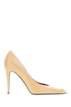 Valentino Garavani Leather Pointed Toe Stiletto Pumps - Multicolor