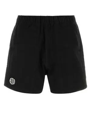 BODE Navy Cotton Bermuda Shorts - Blue