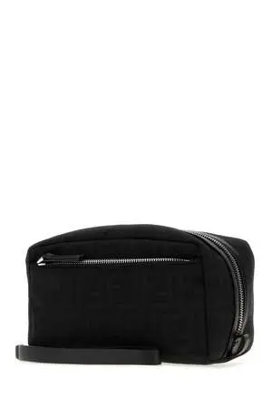Fendi Embroidered Jacquard Small Beauty Case
