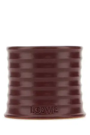 Loewe Small Beetroot Scented Candle - Brown