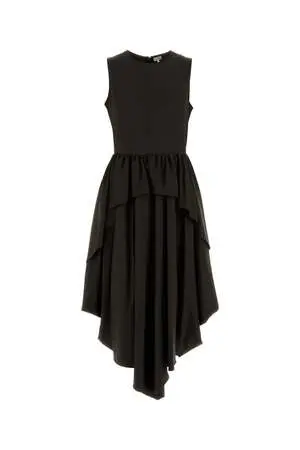 Loewe Viscose Blend Dress - Brown