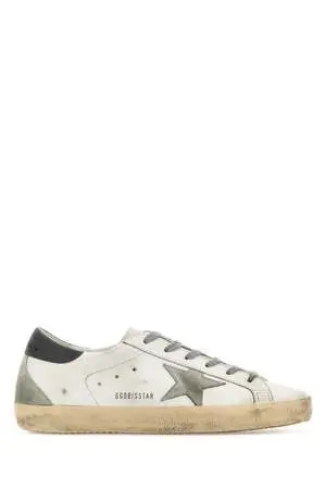 GOLDEN GOOSE Leather Superstar Classic Sneakers - Multicolor