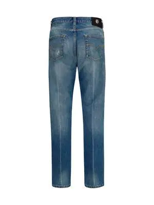 Versace Straight-leg Denim Jeans