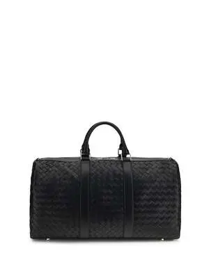 Bottega Veneta Intrecciato Cabin-size Travel Bag - Black