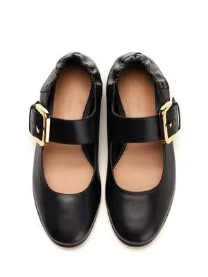 Bottega Veneta Astaire Mary Jane Ballerinas - Black