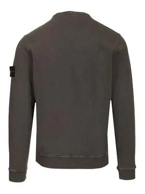 Stone Island Sweatshirt In Malfilé Cotton