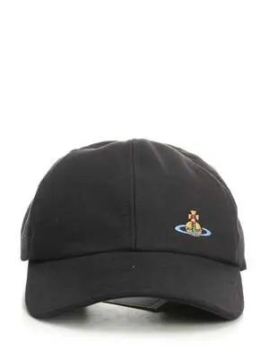 VIVIENNE WESTWOOD Orb Cap - Black