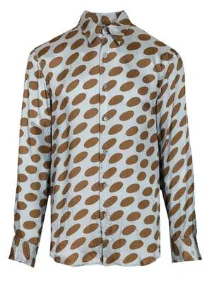 Dries Van Noten Caper Shirt - Gray