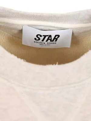 GOLDEN GOOSE Oversized Sweatshirt With "star" Appliqu
