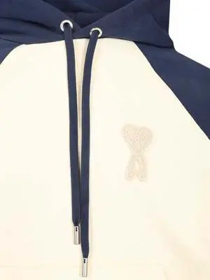 AMI Paris De Coeur Hoodie - White