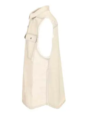 Rick Owens Jumbo Tommy Sleeveless Shirt