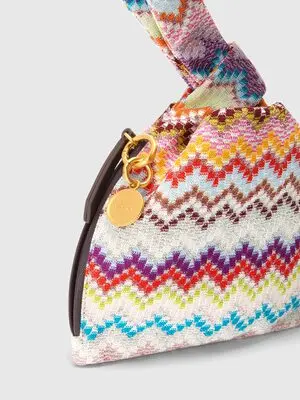 Missoni Handbag In Lamé Viscose