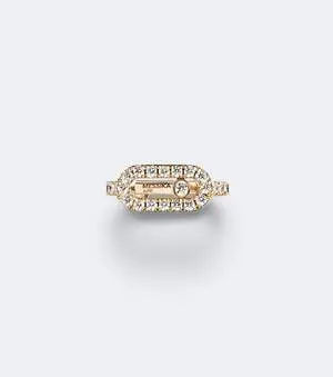 Messika Move Uno 18kt Ear Cuff With Diamonds