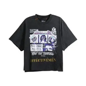 SAITOS Metallica Tee - Black