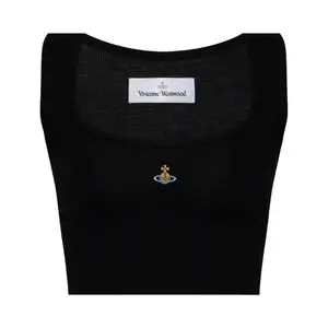 VIVIENNE WESTWOOD Cropped Rib Vest