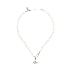VIVIENNE WESTWOOD Lucrece Pearl Necklace 'pearl - White