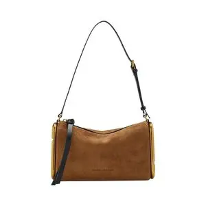 Marc Jacobs Suede Scene Small Shoulder Bag - Copper