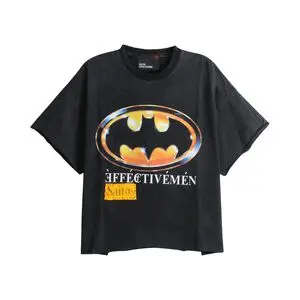 SAITOS Batman Patch Tee - Black