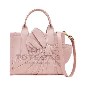 Marc Jacobs Oversized Bow Canvas Crossbody Tote Bag