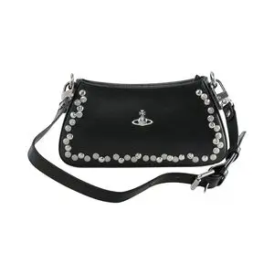 VIVIENNE WESTWOOD Tasha Shoulder Phone Bag - Black