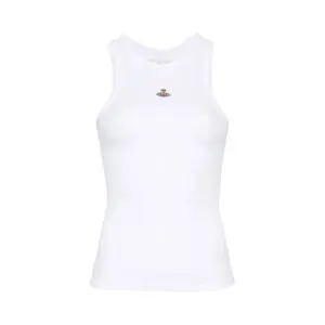 VIVIENNE WESTWOOD Embroidered Sleeveless Top