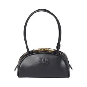 Miu Miu Beau Softy Nero Handbag - Black