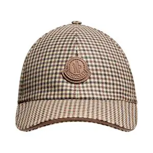 Moncler Logo Baseball Cap - Brown