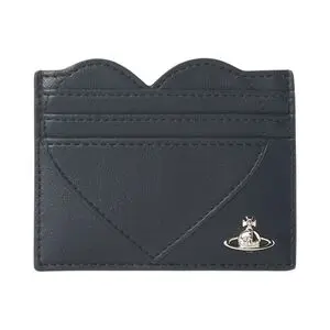 VIVIENNE WESTWOOD Heart Card Holder - Black