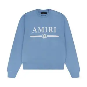 Amiri Ma Bar Crewneck - Blue