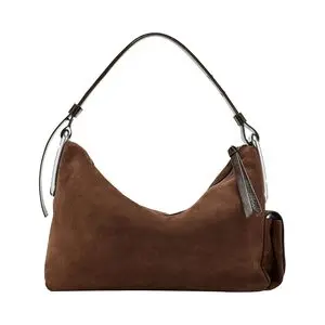 Marc Jacobs Suede Shoulder Bag - Brown