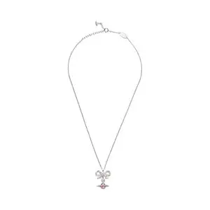 VIVIENNE WESTWOOD Octavie Pendant 'platinum - Pink