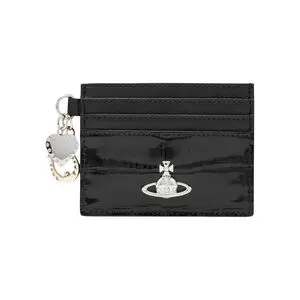 VIVIENNE WESTWOOD Charms Card Holder - Black