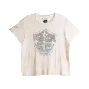 SAITOS Faded Crusade Tee - Cream