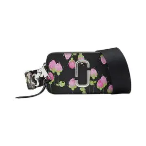 Marc Jacobs The Vintage Floral Snapshot Bag /multicolor - Black