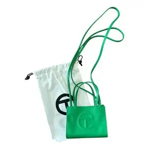 TELFAR Small Shopping Bag Green
