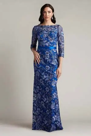 Tadashi Shoji Boatneck Evening Dresses