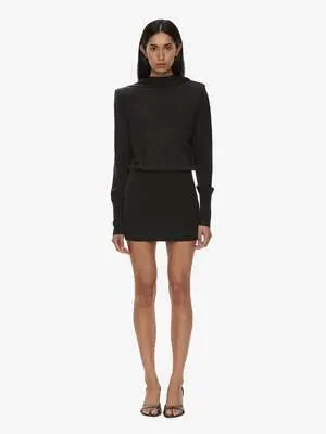 Christopher Esber Cesura Cowl Sweater Dress