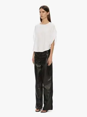 Christopher Esber Troy Deconstructed Leather Jean