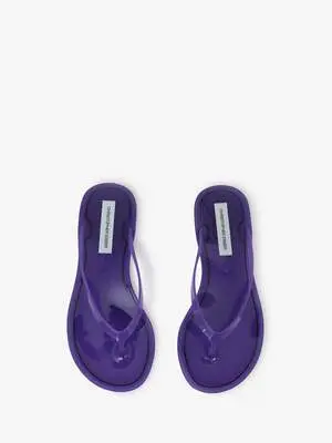 Christopher Esber Jo Flip Flop - Grape