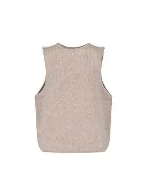 PAMPA THE BRAND Sleeveless Knit Vest Top