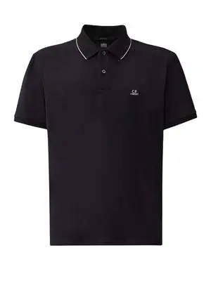 C.P. COMPANY C. P. Company Short-sleeve Polo Shirt - Navy