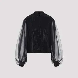 Giorgio Armani Embroidered Silk Shirt For - Multicolour