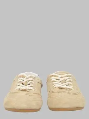 ALOHAS Suede Lace-up Sneakers - Beige