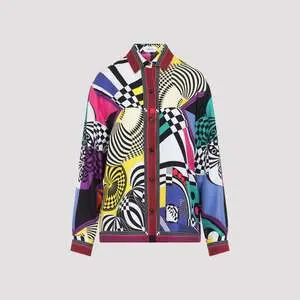 Versace Printed Silk Shirt - Multicolour