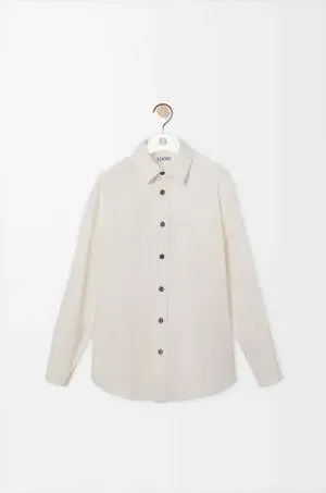 Loewe Anagram Overshirt - White
