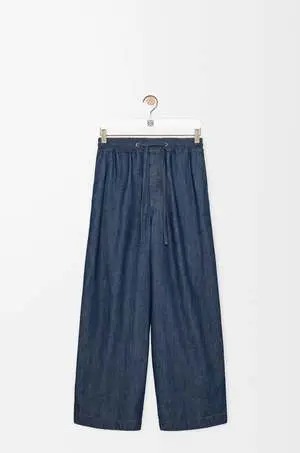 Loewe Drawstring Trousers - Denimblue
